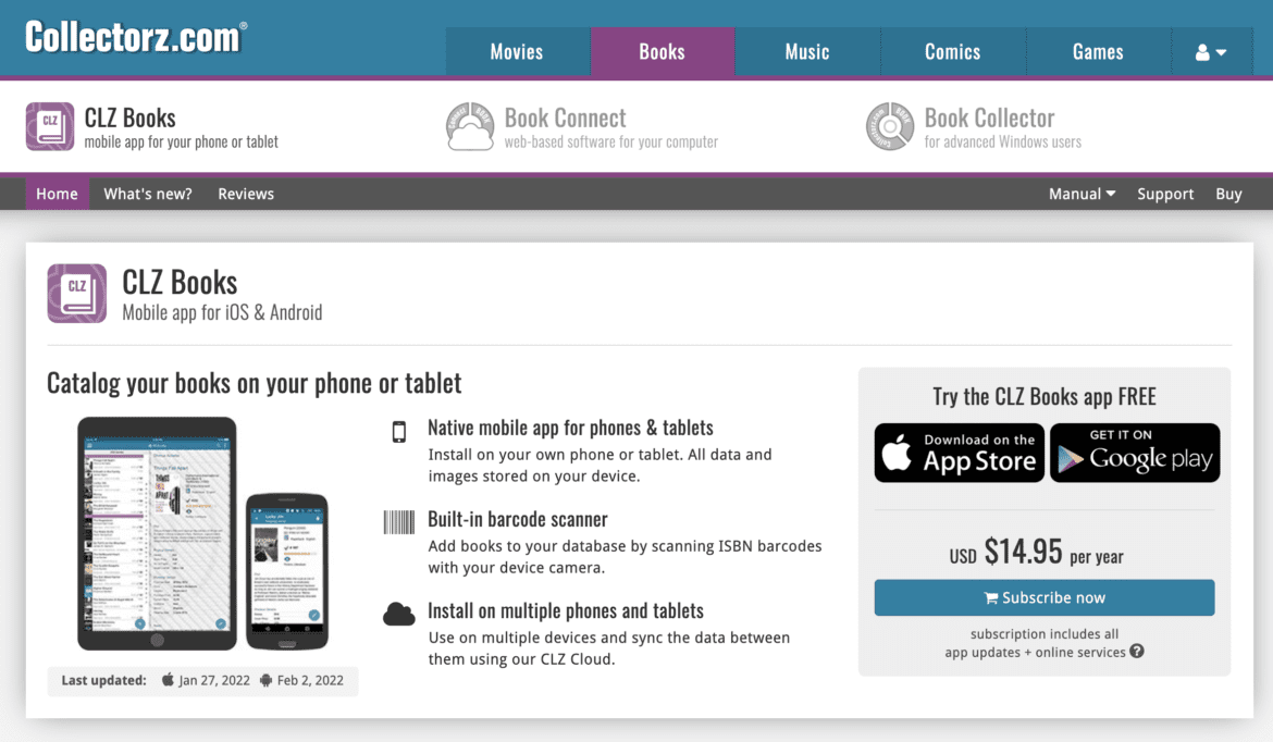 How to organize your book shelf, and Apps you can use to do so - Purple ...
