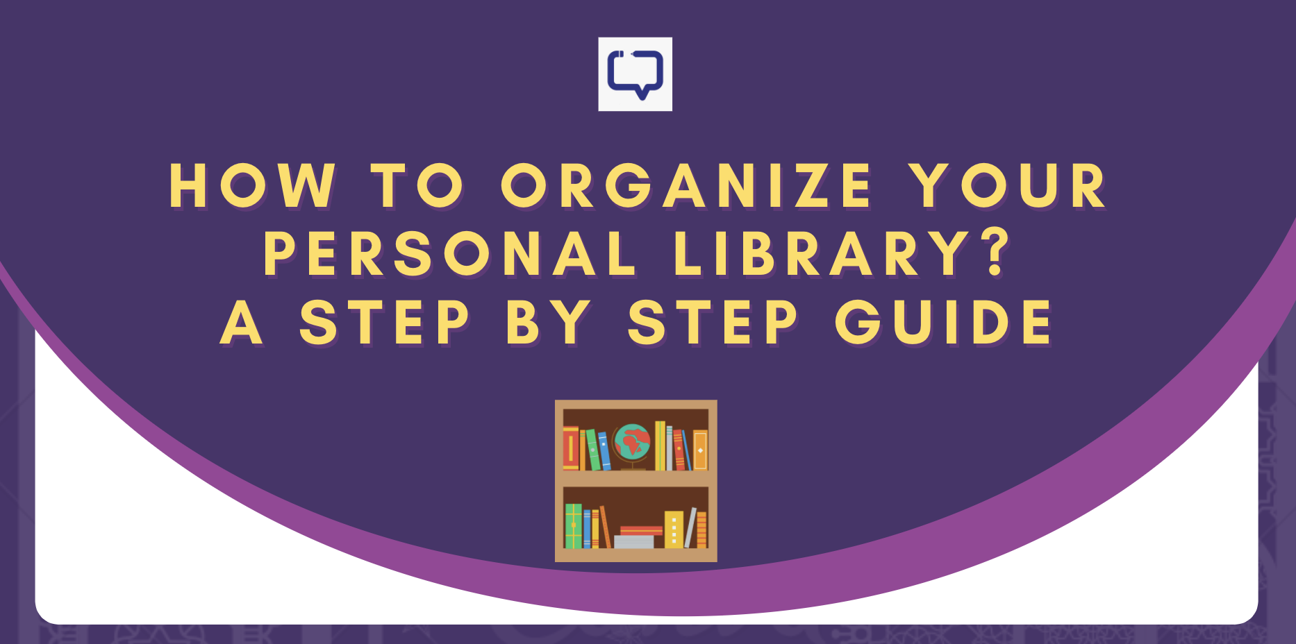 How to organize your book shelf, and Apps you can use to do so - Purple ...